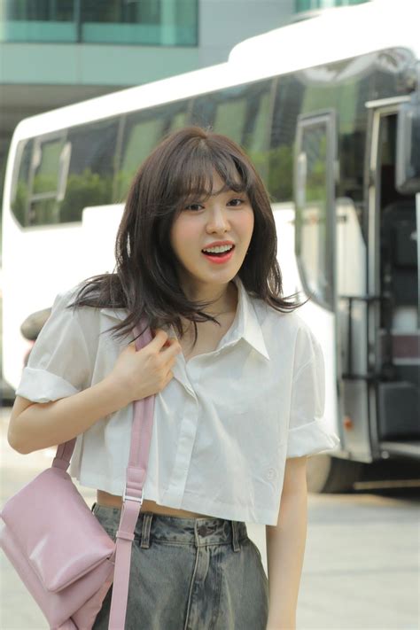 Korean Wavy Hair Kpop Fashion Fashion Outfits Velvet Video Girl