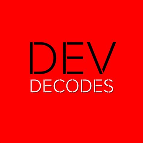Dev Decodes YouTube