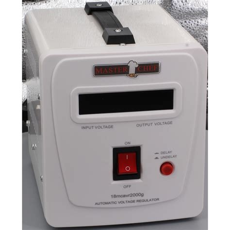 Voltage Regulator Monitor And Protector Master Chef Pr