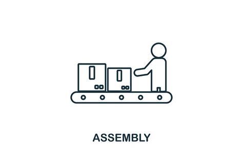Assembly Icon Graphic By Aimagenarium · Creative Fabrica