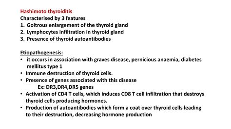 Pathophysiology Of Thyroid Disorders Pptx