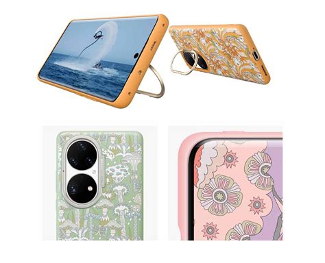 Original HUAWEI P Pro Artistic Theme Standing PU Case