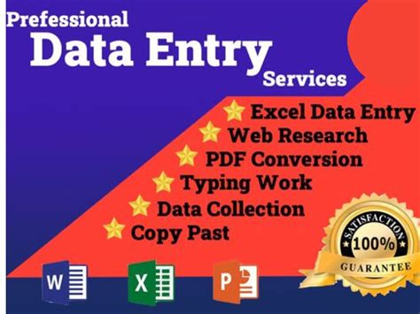 data entry web research typing copy paste and data mining in 100