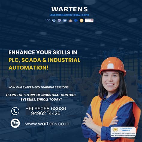 wartens unlock your future with plc and scada training 📈 transform