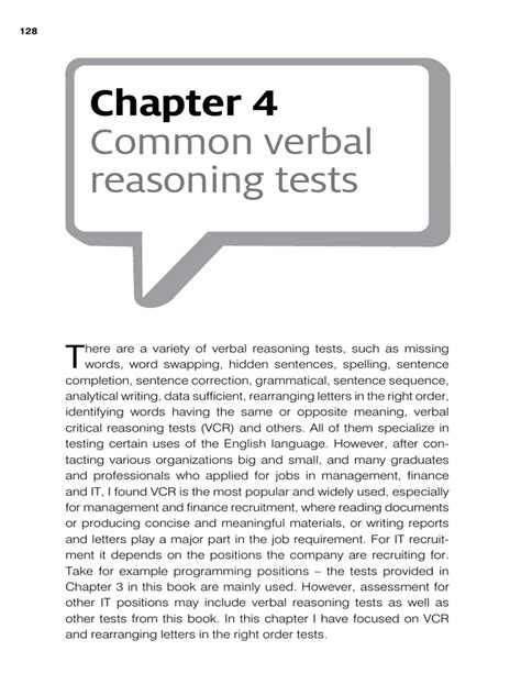 Common Verbal Reasoning Test Questions Pdf Tropical Cyclones Reason