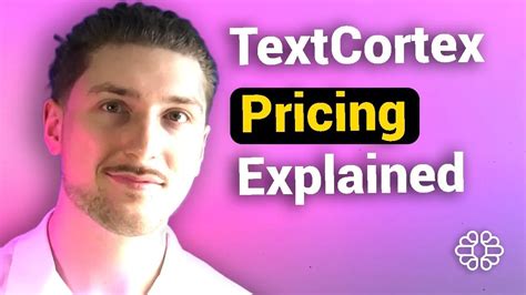 Textcortex Pricing Explained In 160 Seconds Youtube