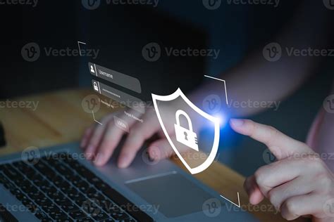 Cyber Security Concept Protection Of Privacy Personal Data Information Security And Encryption