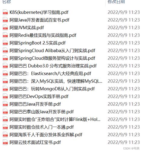 【全网最全】你绝对没见过的，alibaba内部的18份java技术体系教程 alibaba java csdn博客