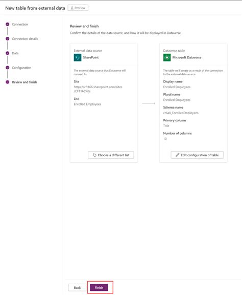 Create Dataverse Virtual Table From Sharepoint List Power