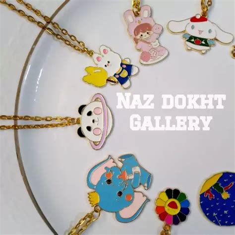خرید و قیمت گردنبند فانتزی و استیل دخترانه فانتزی و عروسکی از غرفه