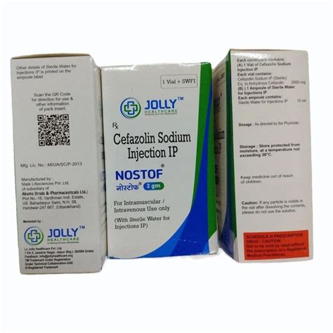 Cefazolin Sodium Injection At ₹ 199box Pharmaceutical Injection In