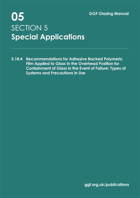 Ggf Data Sheet 5184 Cover