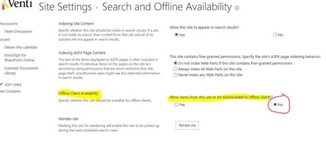 tutorial to disable sync in sharepoint document libraries