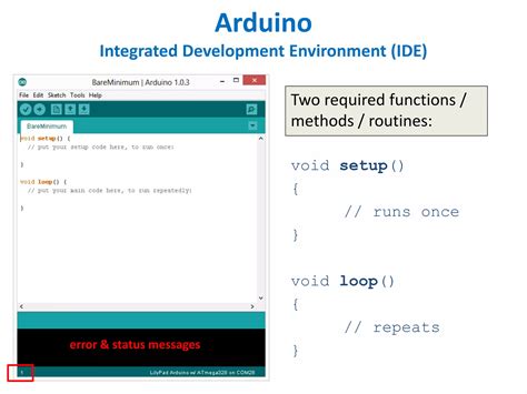 Arduino Programming Familiarization Pptx Programming Languages