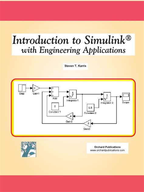introduction to simulink with engineering applications steven t