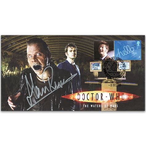 Dr Who The Waters Of Mars Signed Alan Ruscoe