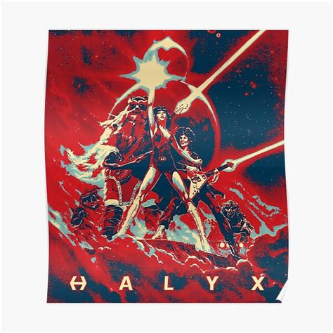 Halyx Pop Art Poster By Fandomtrading Redbubble