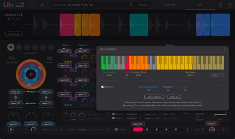 automation and midi control xln audio support