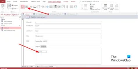 How To Create A Tabbed Form In Access