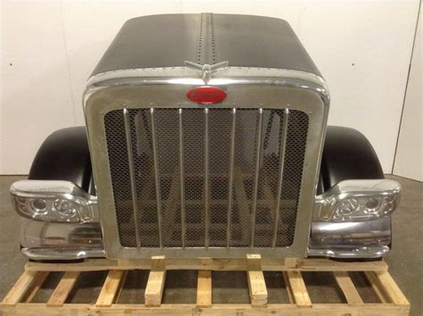 Peterbilt 389 Hood Peterbilt 389 Aluminum Hood With Stainless Grille