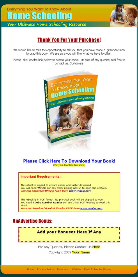 About Home Schooling Mrr Ebook Xsitepro Template Private Label Rights