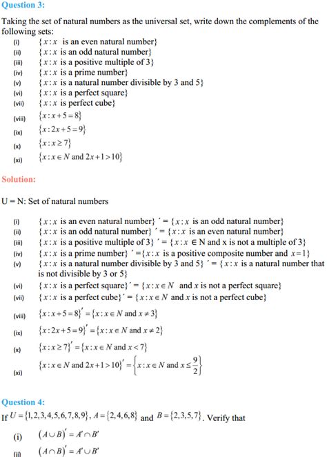 Ncert Solutions For Class 11 Maths Chapter 1 Sets Ex 15