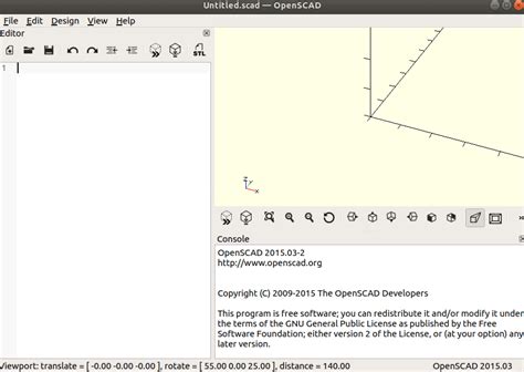 How To Install Openscad In Ubuntu 1804 Solid 3d Cad Modeller