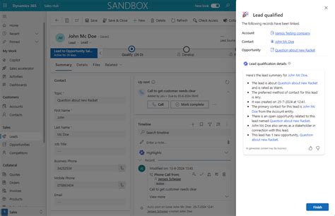 New Customized Lead Qualification Experience