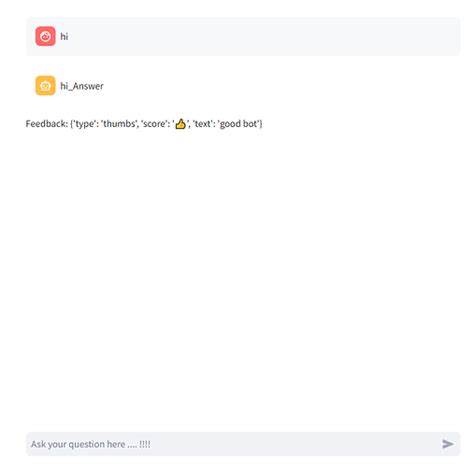 Adding Thumbs Updown Buttons And Users Feedback Into Streamlit Based