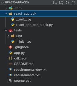 Deploy A React App On S With CDK Using Python
