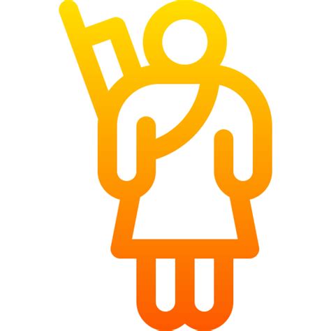 Armed Forces Basic Gradient Lineal Color Icon