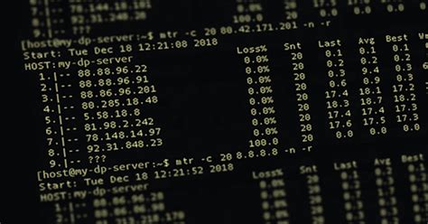 Mtr Diagnose Network Issues