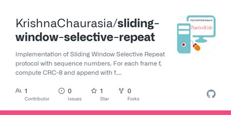 Github Krishnachaurasiasliding Window Selective Repeat