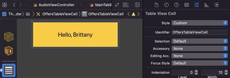 swift ios uitableview custom cell not appearing stack overflow