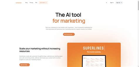 Superlines Ai Powered Marketing Content Creator And Optimizer Aitoolnet