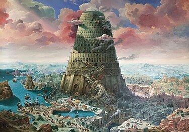 Вавилонская башня: библейская история и легенда
