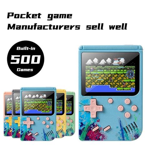 Pocket Handheld Game Console Built In 500 Classic Game 3 0 Inch Color Screen Support 8 Bit