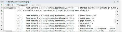 Spring Boot Paging 쿼리메서드와 Query 기존의 Repository와 Querydsl 연동하기