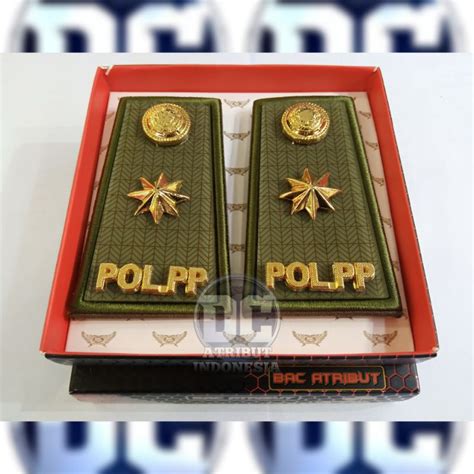 Jual Pangkat Pol Pp Pdh 4c Shopee Indonesia