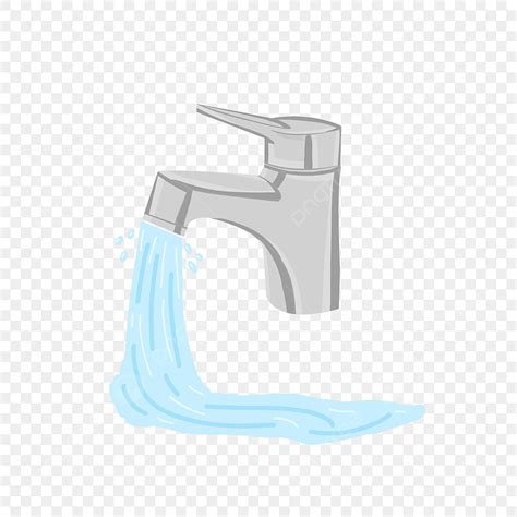 รูปก๊อกน้ำภาพประกอบองค์ประกอบการ์ตูนวาดด้วยมือสะอาด Png ภาพตัดปะ ทาสีด้วยมือ การ์ตูนภาพ Png