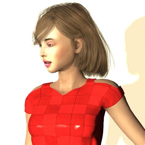 Model 3d Aurelie Cw Model 3d 59 Fbx Free3d