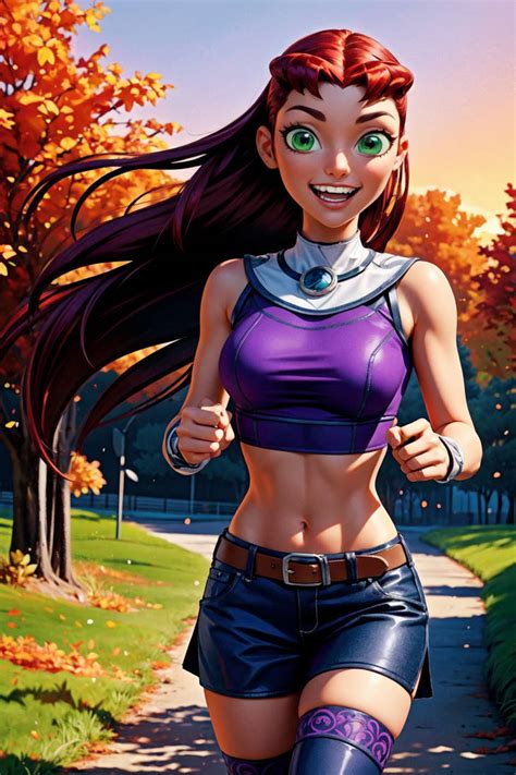 Starfire Teen Titans Cartoon Concept 8 By Quantumreel On Deviantart