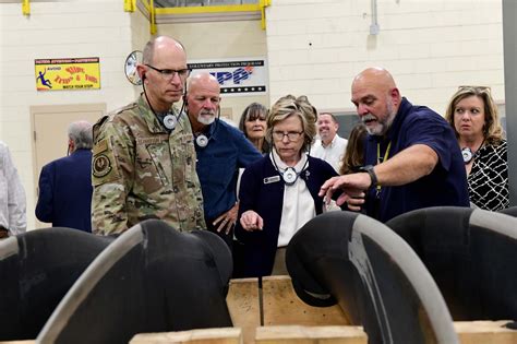 Afmc Commander Civic Leaders Tour Robins To Gain Understanding Of Key Missions Tinker Air