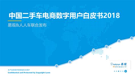 汽车行业：易观and人人车联合发布，中国二手车电商数字用户白皮书2018
