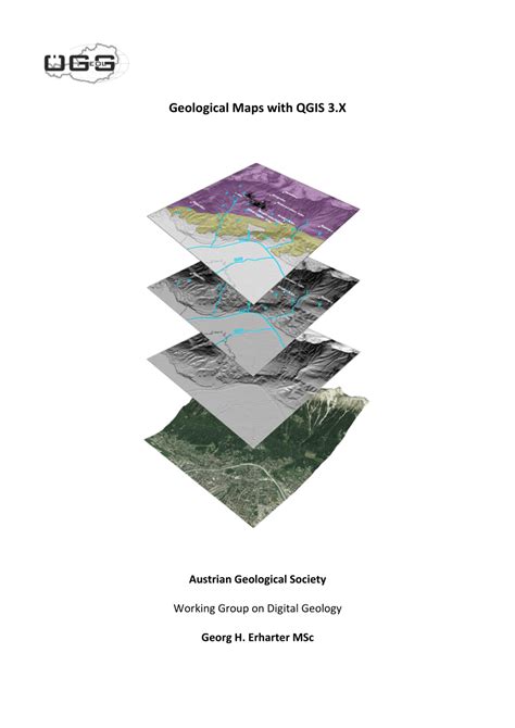 Pdf Geological Maps With Qgis 3x