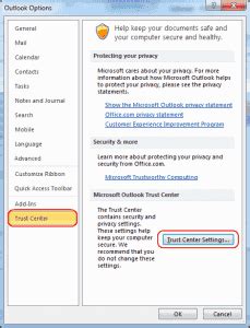 Outlook Enable Or Disable Macros