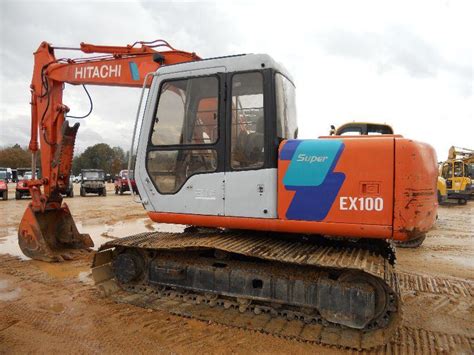 Hitachi Ex100 2 Hydraulic Excavator