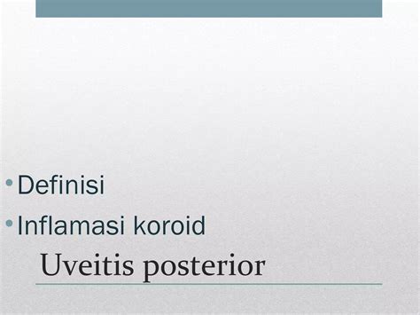 Keratitis Uveitis Ppt