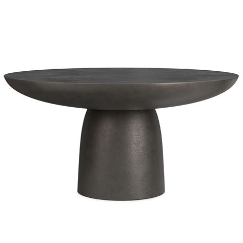 Round Aluminum Coffee Table Alexa Coffee Table Simpli Home