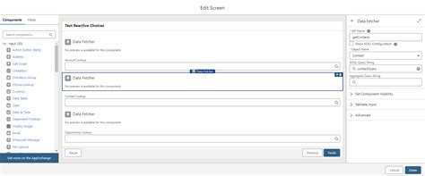creating dependent or filtered lookups in flow with data fetcher